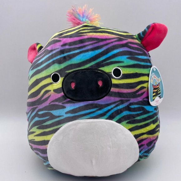Kellytoy | Toys | 2 Rainbow Safiyah The Zebra Squishmallow | Poshmark